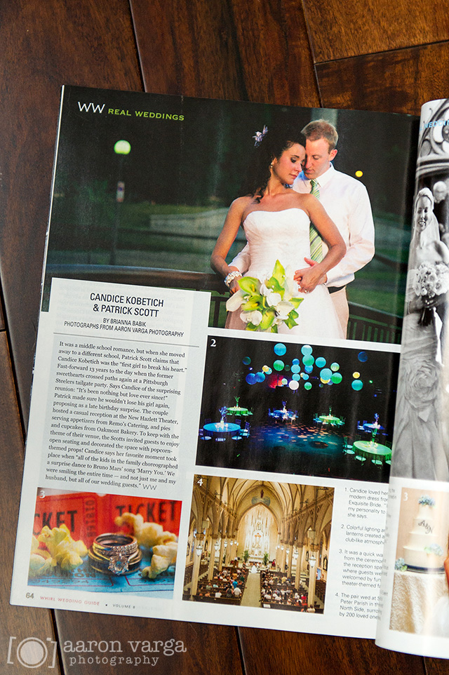 Published in Whirl Magazine Wedding Guide