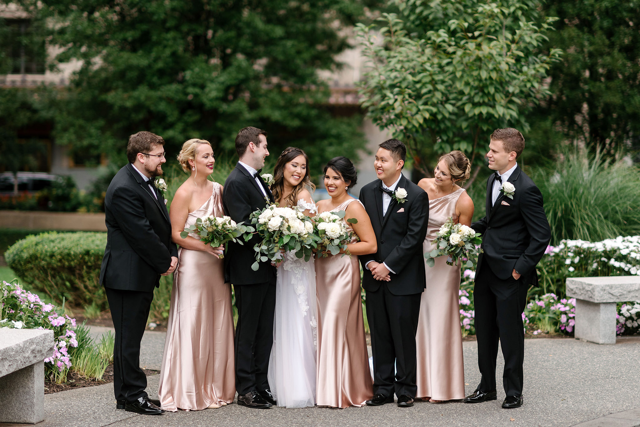 happy bridal party | Aaron Varga Photography | Pittsburgh Wedding ...
